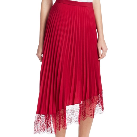 A.L.C. | Skirts | Alc Claude Pleated Midi Skirt | Poshmark